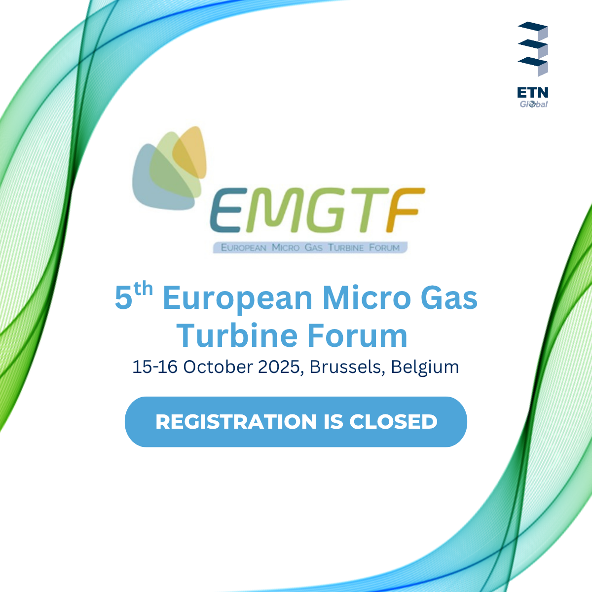 5th European Micro Gas Turbine Forum (EMGTF) - ETN GLOBAL